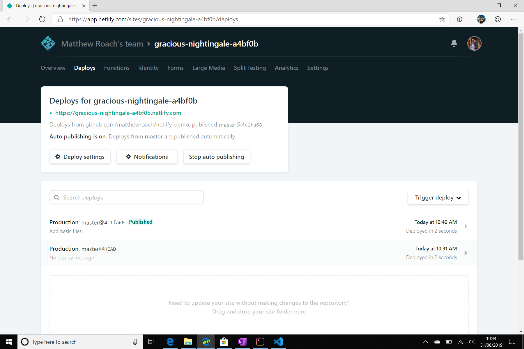 HTML, CSS and netlify - Matthew Roach